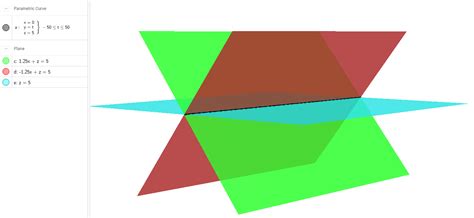 Plane Through The Intersection Of Two Given Planes Equation Of Plane