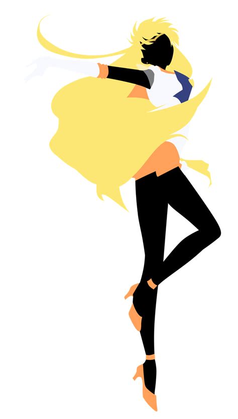 Sailro Venus Silueta Png Sailor Moon Png Sailor Moon Character Art