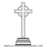 Dibujo De Cruz Celta Para Colorear Ultra Coloring Pages