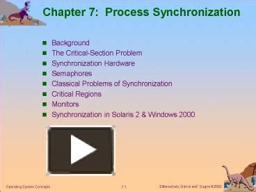 Ppt Chapter Process Synchronization Powerpoint Presentation Free