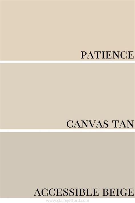 Sherwin Williams Canvas Tan Colour Review By Claire Jefford Beige