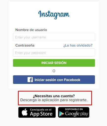 Cómo registrarse en Instagram Paso a paso 6 pasos