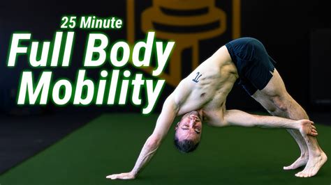 25 Minute Full Body Mobility Flow Workout Follow Along YouTube