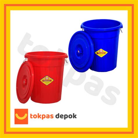Jual Khusus Gojek Grab Ember Plastik Liter Jumbo Besar Tutup