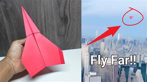 Comment Faire Un Avion En Papier Pour Voler Sur De Longues Distances