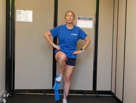 Resistance Band Leg Exercises While Standing Physiofit Health