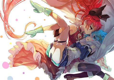 Wallpaper Gadis Anime Latar Belakang Putih Kulit Putih Karya
