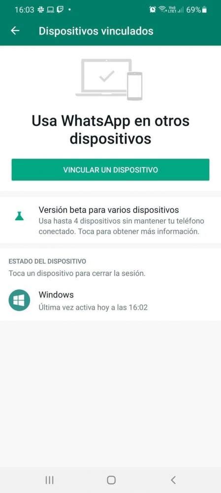 Cómo saber si tengo Dispositivos vinculado mi WhatsApp Haras Dadinco