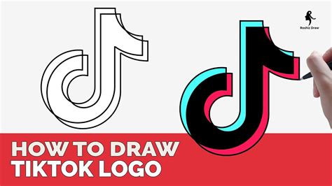 How To Draw The TikTok Logo A Step By Step Guide For Beginners Super