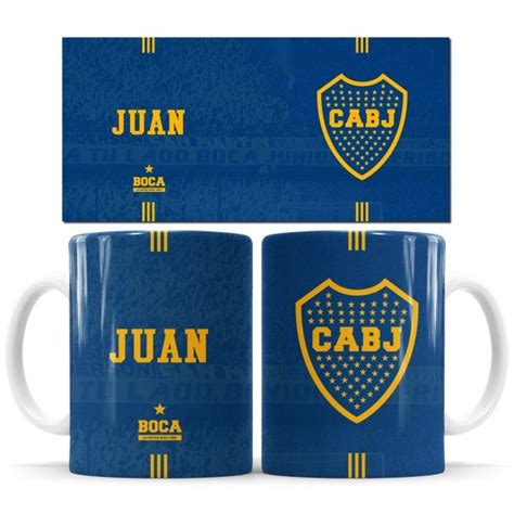 Boca Juniors Con Nombre Personalizado 02 Mos Tazas