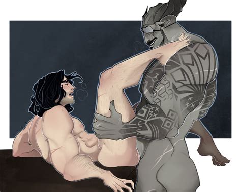 Anonbunny Bara Beard Black Hair Cum Inside Dragon Age Dragon Age