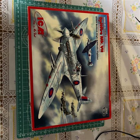 Yahoo オークション プラモデル ICM spitfire Mk VII スピットファイ
