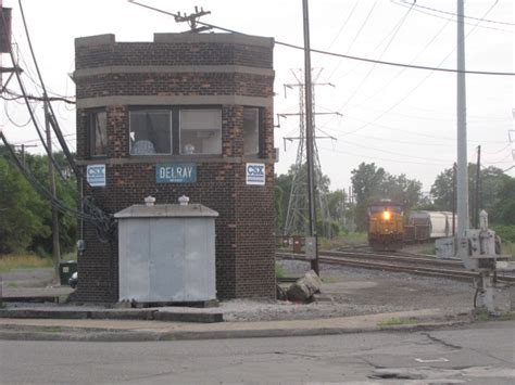 Detroit S Delray Tower Railfan Guide