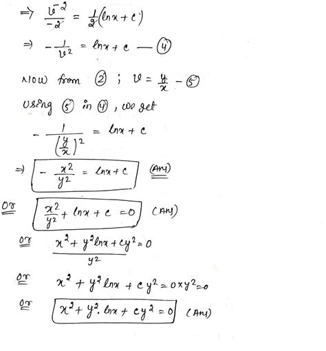 [solved] solve the homogeneous differential equation in step by step course hero