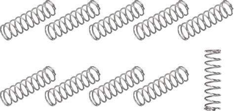 Amazon co jp METALLIXITY 圧縮コイルばね 圧縮バネ 拡張スプリング 0 3x3 mm OD 10mmフリー高さ 20