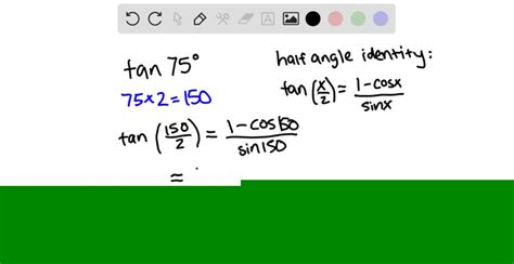 solved in problems 13 24 find the exact value without a calculator using half angle identities