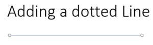 How To Insert A Dotted Line In PowerPoint Presentation OfficeBeginner