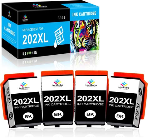 Clywenss Xl Black Ink Cartridges Compatible With Epson Xl Xl