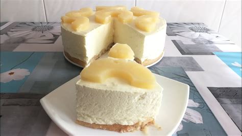 Tarta Mousse de Piña SIN HORNO Postres Mil YouTube
