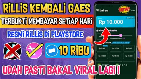 RILLIS KEMBALI GAES RESMI RILLIS DI PLASYTORE APLIKASI PENGHASIL