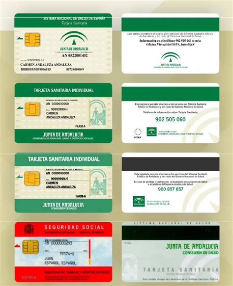 Andalucía ya reparte las nuevas tarjetas sanitarias novedades modelos