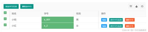 layui数据表格，带复选框，获取选中行数据 layui table选中行 csdn博客