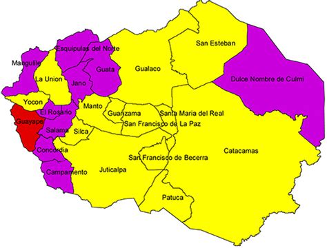 Departamento De Olancho Edu Honduras