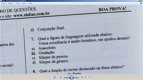 Corre O Da Prova De Salto Quest Es De Portugu S Concurso Banca