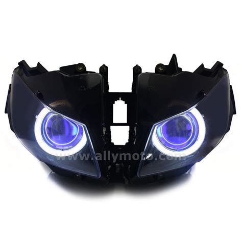 064 Headlight Honda Cbr600Rr 2013 2016 Led Angel Halo Eyes Hid Kit