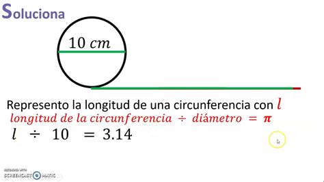 Sexto U C Lculo De La Longitud De Una Circunferencia Youtube
