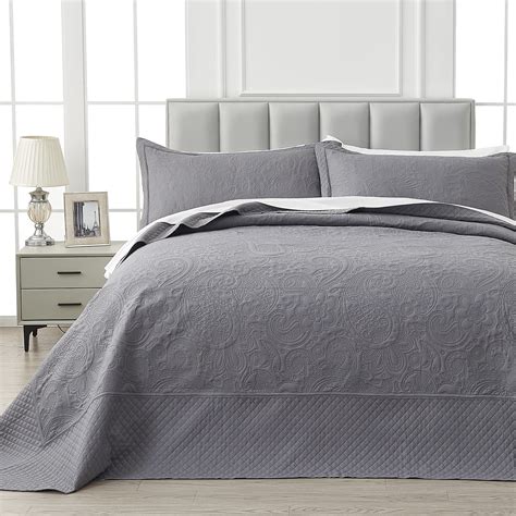 SUCHDECO Oversized King Bedspreads 128x120 Inches Oversized King Quilt