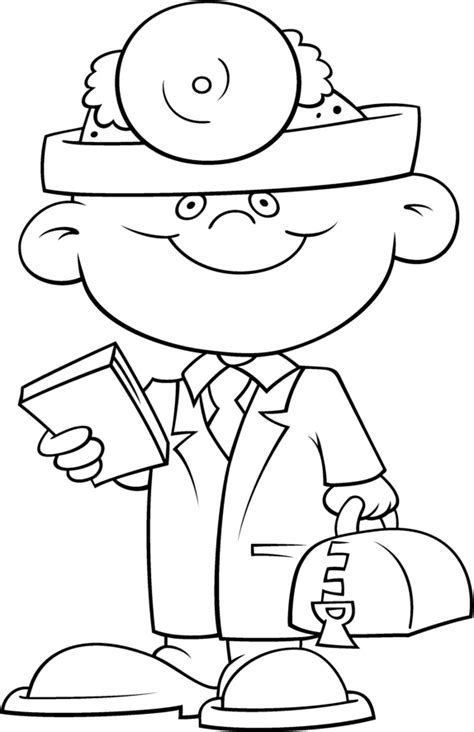 Desenho de Médico para Colorir Desenhos Para Colorir