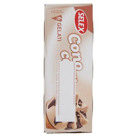 Selex 6 Coni di Gelato Caffè 450 g NonPesa it Spesa Online