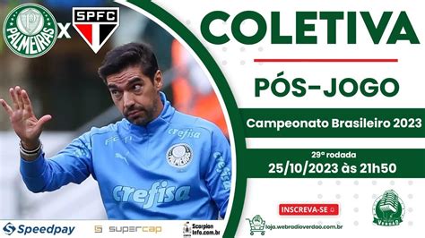 Coletiva Abel Ferreira P S Jogo Palmeiras X S O Paulo Rod