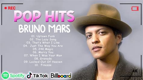 BrunoMars Best Spotify Playlist 2023 Greatest Hits Best Songs
