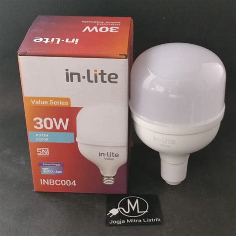 Jual LAMPU LED CAPSULE VALUE INBC004 INLITE 30 WATT PUTIH Shopee