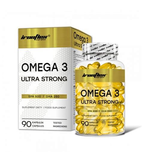 IronFlex Ultra Omega Strong 90 капсули 90 дози