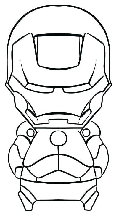 Chibi Iron Man Da Colorare Scarica Stampa O Colora Subito Online