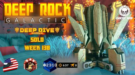 Deep Rock Galactic Solo Engineer Elite Deep Dive Week Old Dump