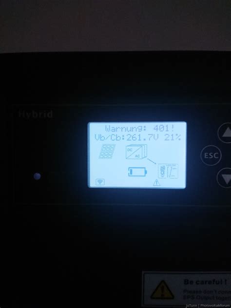 Wechselrichter Growatt SPH 10000 BH UP mit Smart Meter anschließen