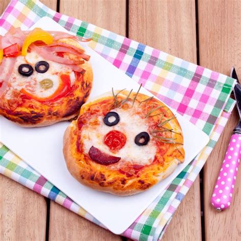 Mini Pizzas Simples Pour Enfants