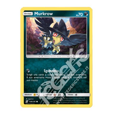 128 236 Murkrow Comune IT MINT Federicstore