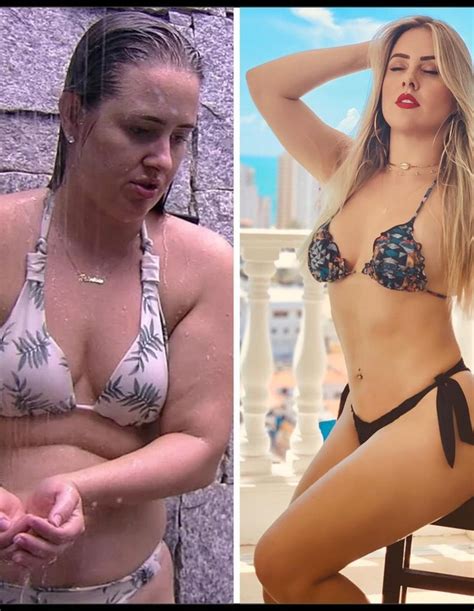 Notícias Patrícia Leitte mostra antes e depois do corpo Eu amo ser