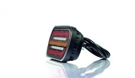 2 x LED Dynamic Clignotants Feux Lampe arrière de Remorque Camion 12v