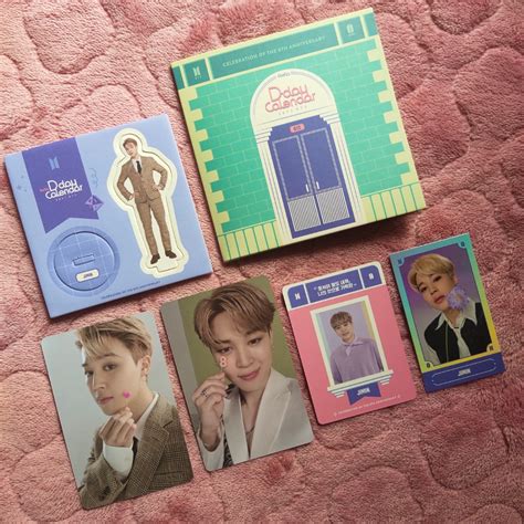 BTS FESTA D Day Calendar Member Set JIMIN Hobbies Toys