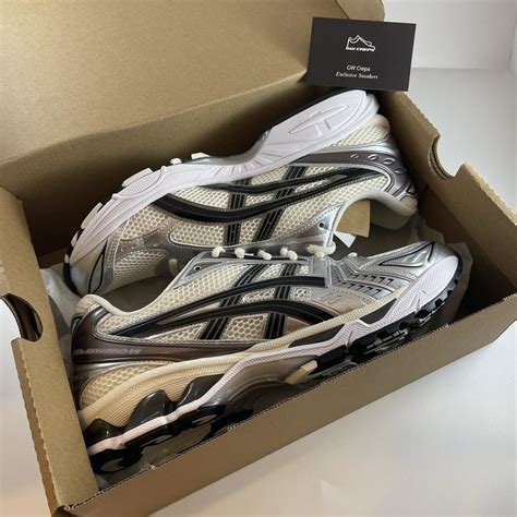 ASICS GEL KAYANO 14 CREAM BLACK METALLIC PLUM Depop