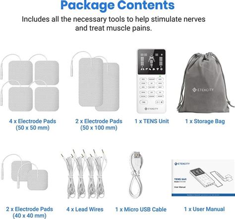 Etekcity TENS Unit Neuropathy Program