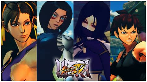 Ultra Street Fighter IV Mods Showcase Chun Li Cammy Juri Makoto