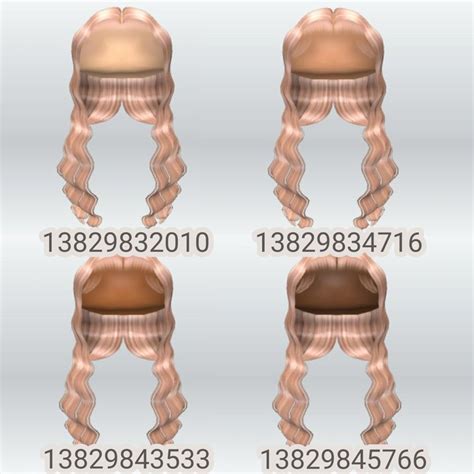 𝐑oblox 𝐇air 𝐂odes en 2024 S habiller Motifs de vêtements Cheveux