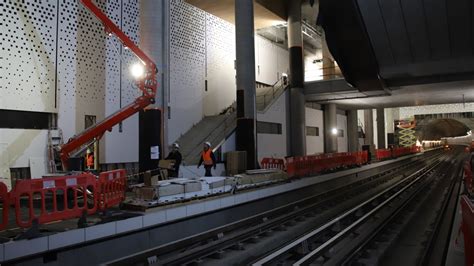 Prolongement du Métro B à Lyon les premiers essais fin mars